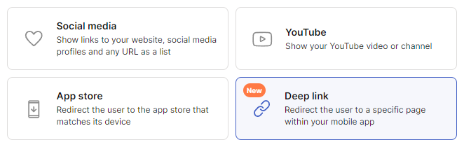 How to create a Deep link QR Code
