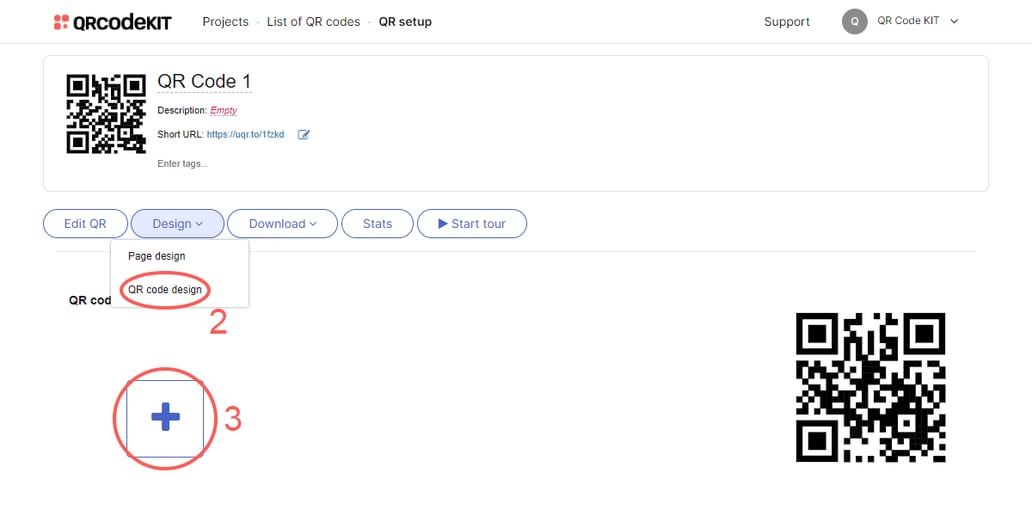 How to customize a QR Code